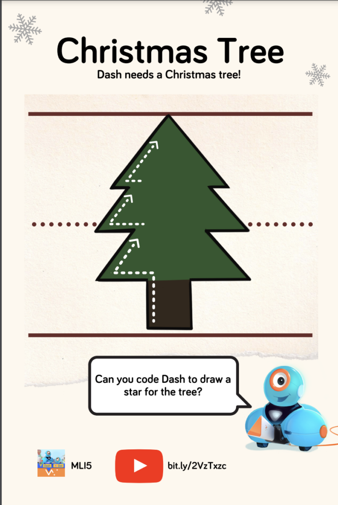 Program Dash to Draw a Tree